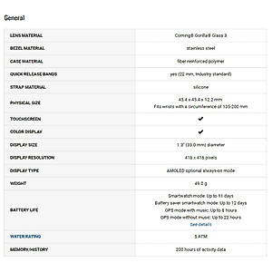 Lumintrail Garmin Venu 2, GPS Smartwatch, Slate Bezel with 45 MM Black Case and Silicone Band, Always-On AMOLED Display, Advanced Health Monitoring and Fitness Features, with a USB Wall Plug