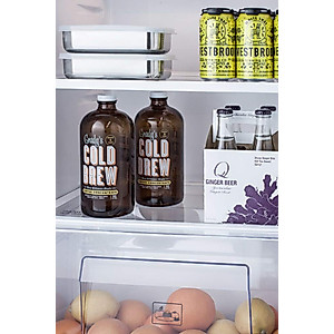 Summit FF1427SS 26"" Top Freezer Refrigerator with 12.9 cu. ft. Capacity Adjustable Glass Shelves Reversible Doors Interior Light in Stainless Steel