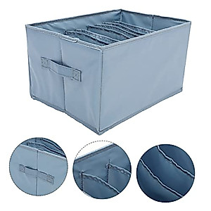 Healeved Clothes Organizer Clothes Organizer for Closet Clothing Drawers Storage Drawers Baby Clothes Organizer Foldable Desk Organizers Fabric Bathroom Organizer Clothing Drawer Organizers