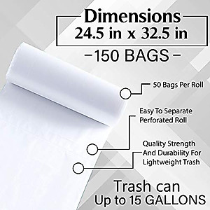 150 Paper Shredder Bags