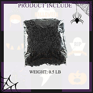 Gloreyan 1/2LB Crinkle Cut Paper Shred, Black Raffia Paper Sherd Filler Grass for Gift Wrapping Basket Filling Birthdays Weddings Party Supply