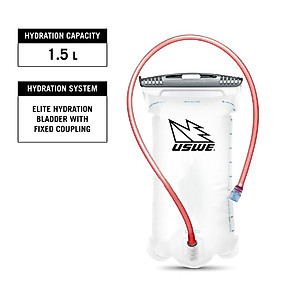 USWE Outlander Hydration Pack with Water Bladder, Hydration Backpack - Backpack for Cycling, MTB, Trail Running & More (2L, Yellow)