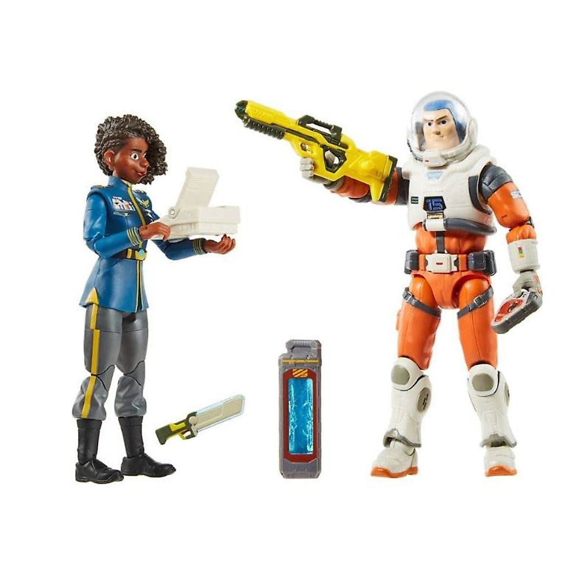 Disney Lightyear Alpha Class Alisha Hawthorne & Buzz Lightyear Articulated Action Figure 2 Pack Lightyear Movie
