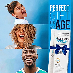 Winning Smile Electric Toothbrush Dental Kit for Adults - Best Sonic Power Cleaning Technology - Rechargeable Electronic Toothbrushes