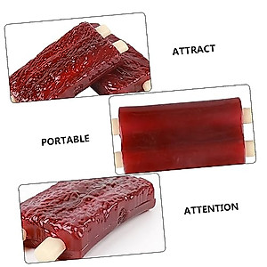 FRCOLOR 1pc Pet Teething Stick Aggressive Chewer Toy Dog Dental Care Toy Dog Molar Toys Dog Teething Toys Dog Teeth Grinding Toy Puppy Teething Toys Funny Lifelike Dog Toy TPR Kitten Psm