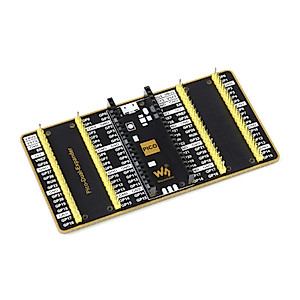 Dual GPIO Expander for Raspberry Pi Pico Microcontroller Board Two Sets of Standard Raspberry Pi Pico GPIO 2x20 Male Headers for Connecting More Expansion Modules