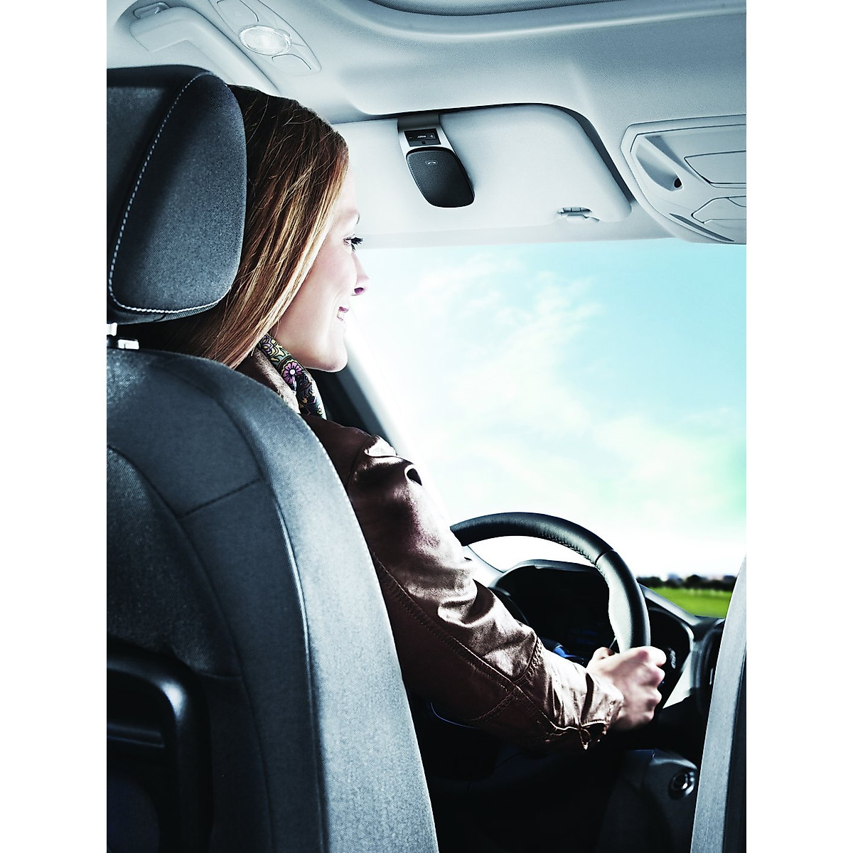 Jabra Drive Bluetooth in-Car Speakerphone (U.S. Retail Packaging)