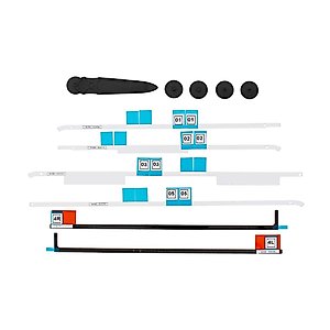 XtremeAmazing New LCD Display Adhesive Strips Tape Opening Wheel Handle Tools Kit for iMac A1418 21.5" 076-1437 076-1416, 076-1422 2012 2013 2014 2015 Series