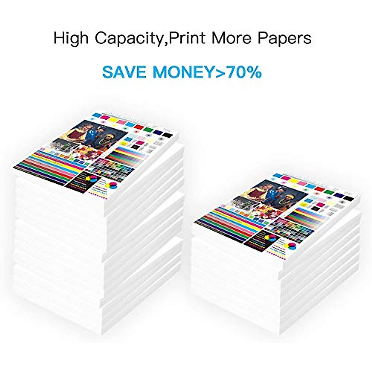 TonerPlusUSA Remanufactured C400 C405 Toner Cartridge Replacement for Xerox 106R03524 106R03513 106R03514 106R03515 Toner Cartridge for Xerox VersaLink C400 C405 C400DN MFP C405DN (BCMY, 4-Pack)