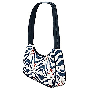 Bioworld Ahsoka Print Nylon Blue Women's Handbag