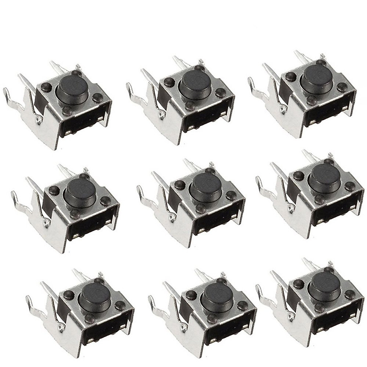 10 pcs RB LB Bumper Switch Button Buttons for Microsoft Xbox One Xbox 360 Controller Replacement (Black)