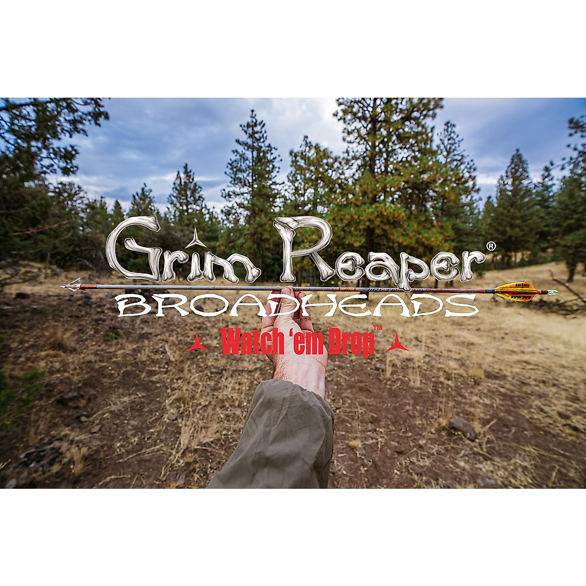 GRIM REAPER 2203 Hades Fixed Blade Broadhead 1 3/16" Cut 100gr