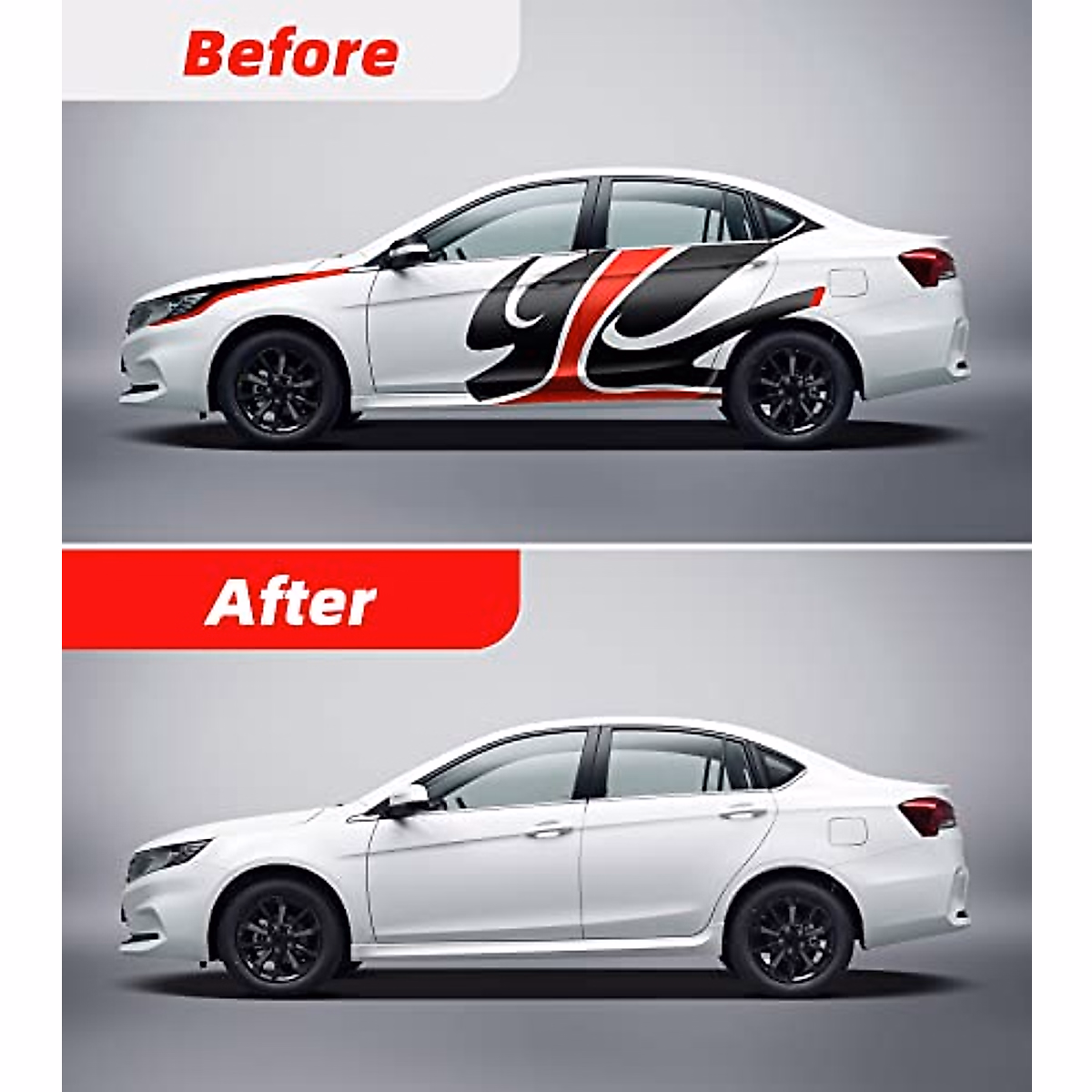 LUCKUT Decal Eraser Wheel 4 Inch Pin Stripe Removal Tool 1 Pack Adhesive Remover Wheel with Pad & Adapter Graphics Removal Tool Eraser Wheel Decal Remover (Solid Rubber Wheel)