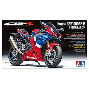 Tamiya 14138 300014138 1:12, Honda CBR 1000-RR-R Fireblade SP, Faithful Replica, Model Making, Plastic Kit, Hobby, Glueing, Model Kit, Assembling, Unpainted
