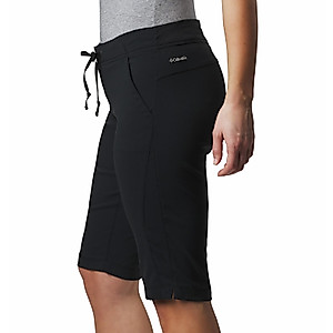Columbia Women's Anytime Outdoor Long Short Shorts, black, 16x13