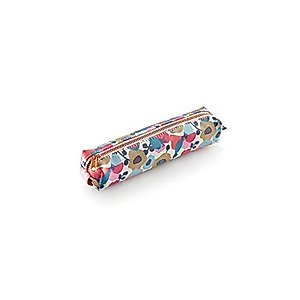 MIQUELRIUS - Mini Pencil Case with Rubber, Nordic Flowers Design