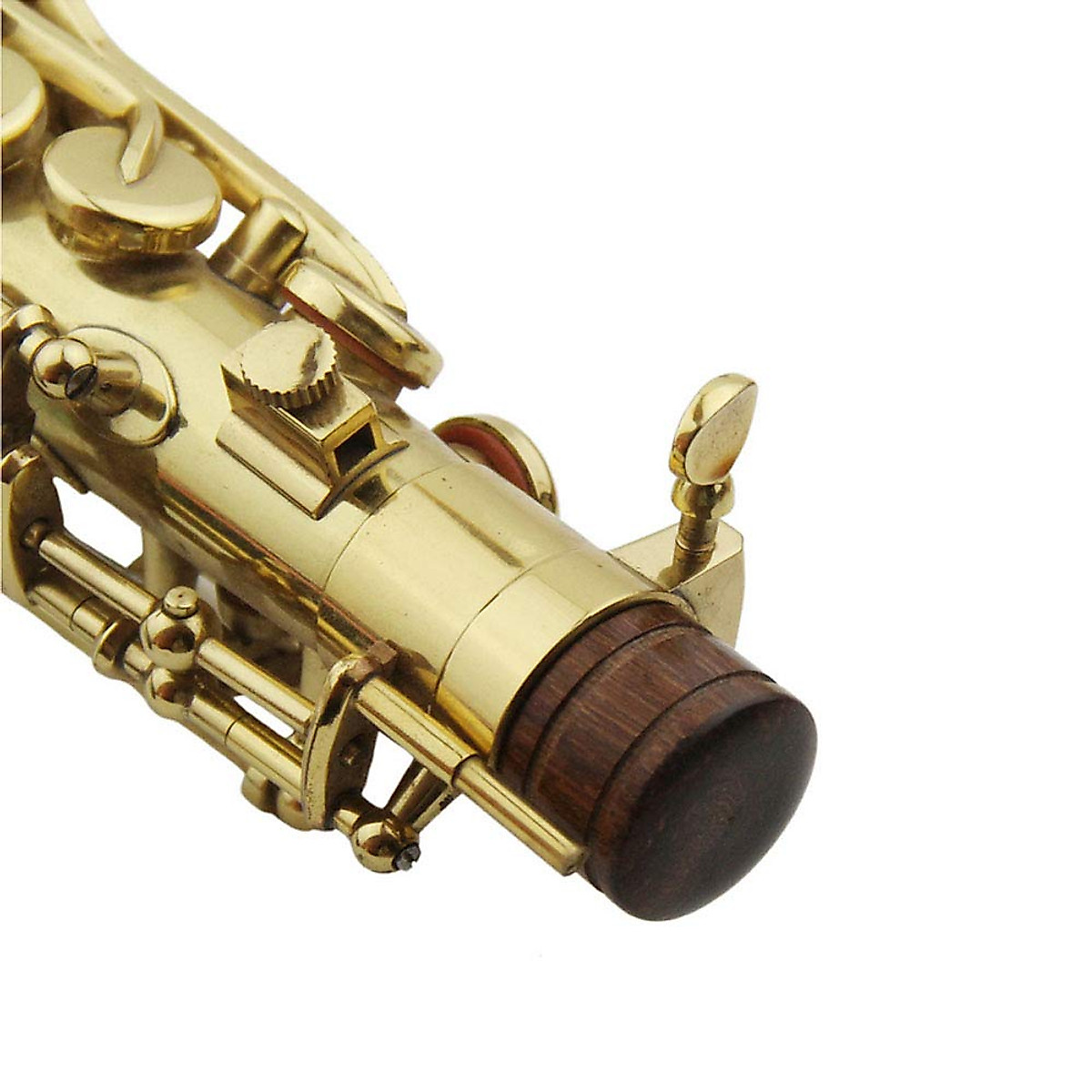 Jiayouy Alto Saxophone End Ebony Plug Sax Woodwind Instrument Accessories
