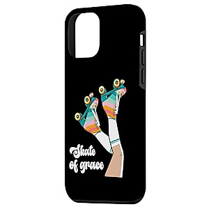 iPhone 12 mini Skate of Grace Roller Derby Retro 70's 80's Roller Derby Pla Case