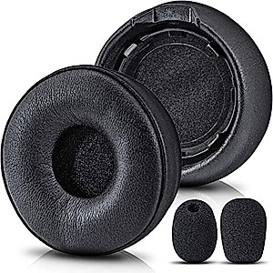 Engage 75 Earpads - Compatible with Engage 75 / 65 Headset I Replacement Ear Cushions with Microphone Foam - NOT FIT Engage Convertible and Engage Mono Version Model