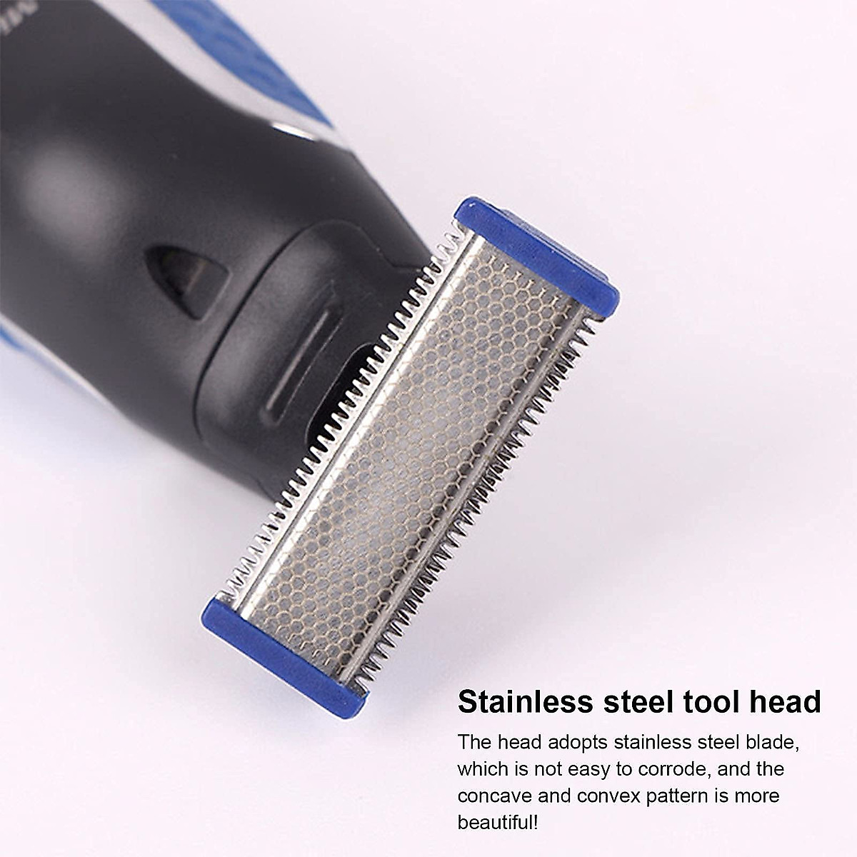 LinMei Razor Replacement Head Compatible for Gen 1 Micro Touches Solo Trimmer Replacement Cutter Head Solo Hybrid Shaver Replacement Blades Include 2 Cleaning Brush