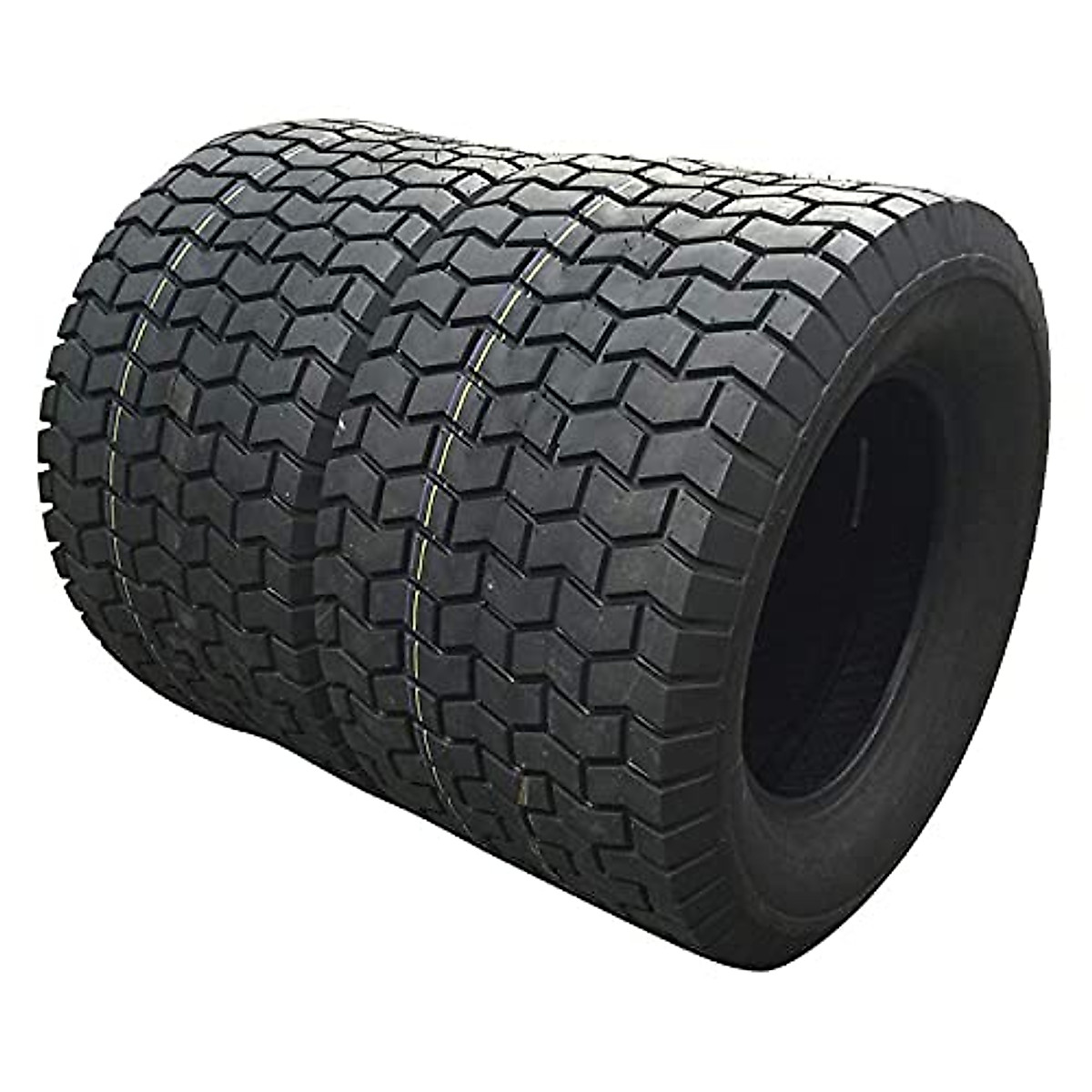 MOTOOS Set of 2 24x12.00-12 Lawn Mower Tractor Turf Tires 24x12x12 6PR for Lawn Garden Mower Tubeless Tires