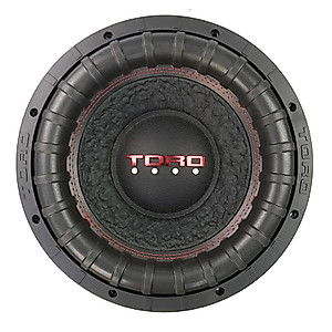 TORO TECH – FIERCE 12S, 12 Inch 1000 Watts RMS – 2000 Watts MAX – Dual 4 Ohm 2.5 Inch Voice Coil, 12” Car Audio Subwoofer for Cars, Trucks, Jeeps, Boats, Off Road with Hard Hitting Bass (Sold As Each)