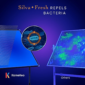 Rolling Magnetic Whiteboard 48 x 36 - Large Portable Dry Erase Board with Stand - Double Sided Easel Style Whiteboard with Wheels - Mobile Standing Whiteboard for Office, Classroom & Home