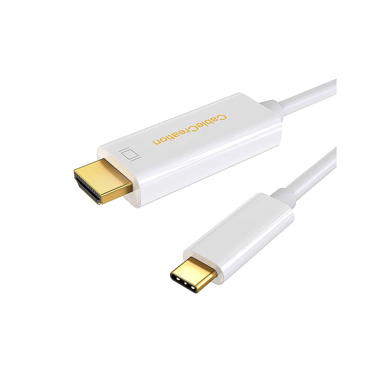 CableCreation USB C to HDMI Cable for Home Office 4K@60Hz 3FT, Type C to HDMI Thunderbolt 3 Compatible with iPhone 16 15 Pro Max Plus, MacBook Pro Air iPad Pro, XPS, Galaxy S24 Steam Deck