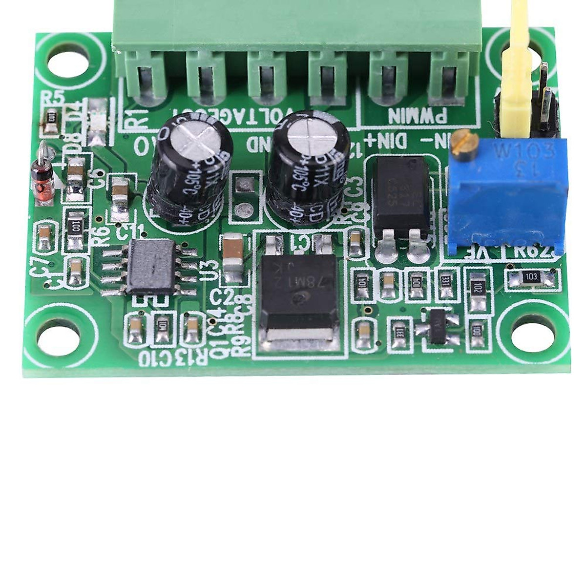 Nitrip Conversion Module, 1-3KHZ 0-10V PWM Signal to Voltage Converter Module Digital Analog Board