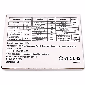 Halloween Temporary Face Tattoos (8Pack), Konsait Day of the Dead Sugar Skull Floral Black Skeleton Web Red Roses Full Face Mask Tattoo for Women Men Adult Kids Boys Halloween Party Favor Supplies