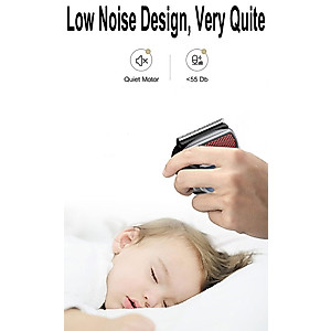 SUYOOULIN Hair Clippers, Shortcut Self-Haircut Kit for Men, Self Grooming Rechargeable Hair Trimmer Professional Hair Cutting with 9 Limited Combs