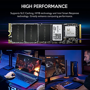 innomaker 1TB SLC Cache 3D NAND TLC NVMe M.2 2280 PCIe Gen 3x4 Internal SSD Solid State Hard Drive Memory Card Read/Write Speed up to 3500/2200MB/s for Laptop PC Desktop ARM SBC Boards (1TB)