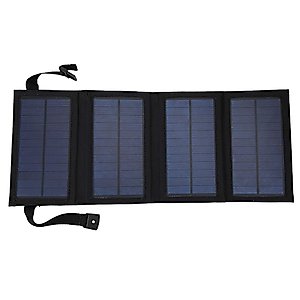 Ciglow 10W Solar Panel, Portable Foldable Solar Panel Charger with USB Port Solar Power Charger for Travel Camping.