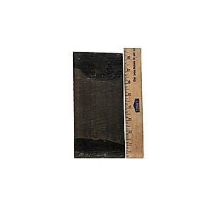 Gaboon Ebony Headplates Blanks 8 inches