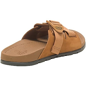 Chaco Women's Lowdown Leather Slide Sandal, Taffy, 9