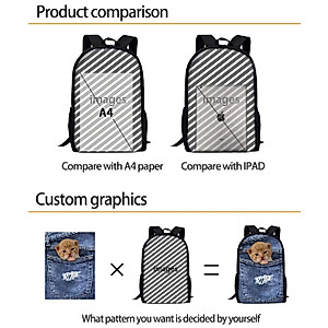 AFPANQZ Aries Schoolbag for Kids Teen Adult School Backpack Bookbags Satchel Casual Rucksack Lightweight Daypack Girls Boys Elementary School High School