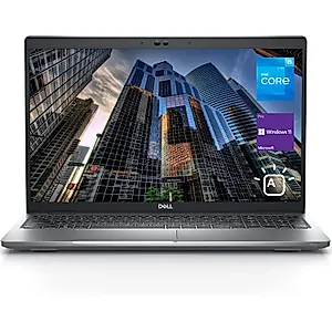 Dell 2022 Newest Latitude 5530 Business Laptop, 15.6" FHD Display, 12th Gen Intel Core i5-1235U, 16GB RAM, 512GB SSD, Webcam, HDMI, Thunderbolt 4, Backlit Keyboard, Wi-Fi 6, Windows 11 Pro, Silver