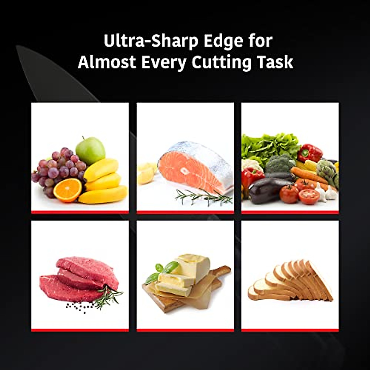 Lichamp Chef Knife, 8 inches Chefs Knife with Professional Forged Stainless Steel Blade and Riveted Handle