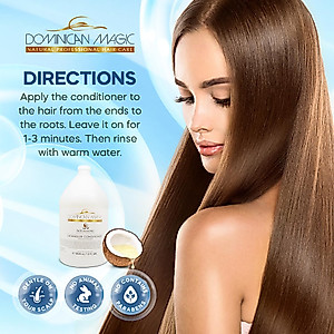 Dominican Magic Detangler Coconut Infused Conditioner 3628ml/1Gallan… (1 Gallon)