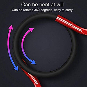 Heave Wireless Earphones,Bluetooth Headphones Neckband in Ear Magnetic Earbuds,Sweatproof Headphones with Mic,48 Hours Standby Time for Home Office Grey