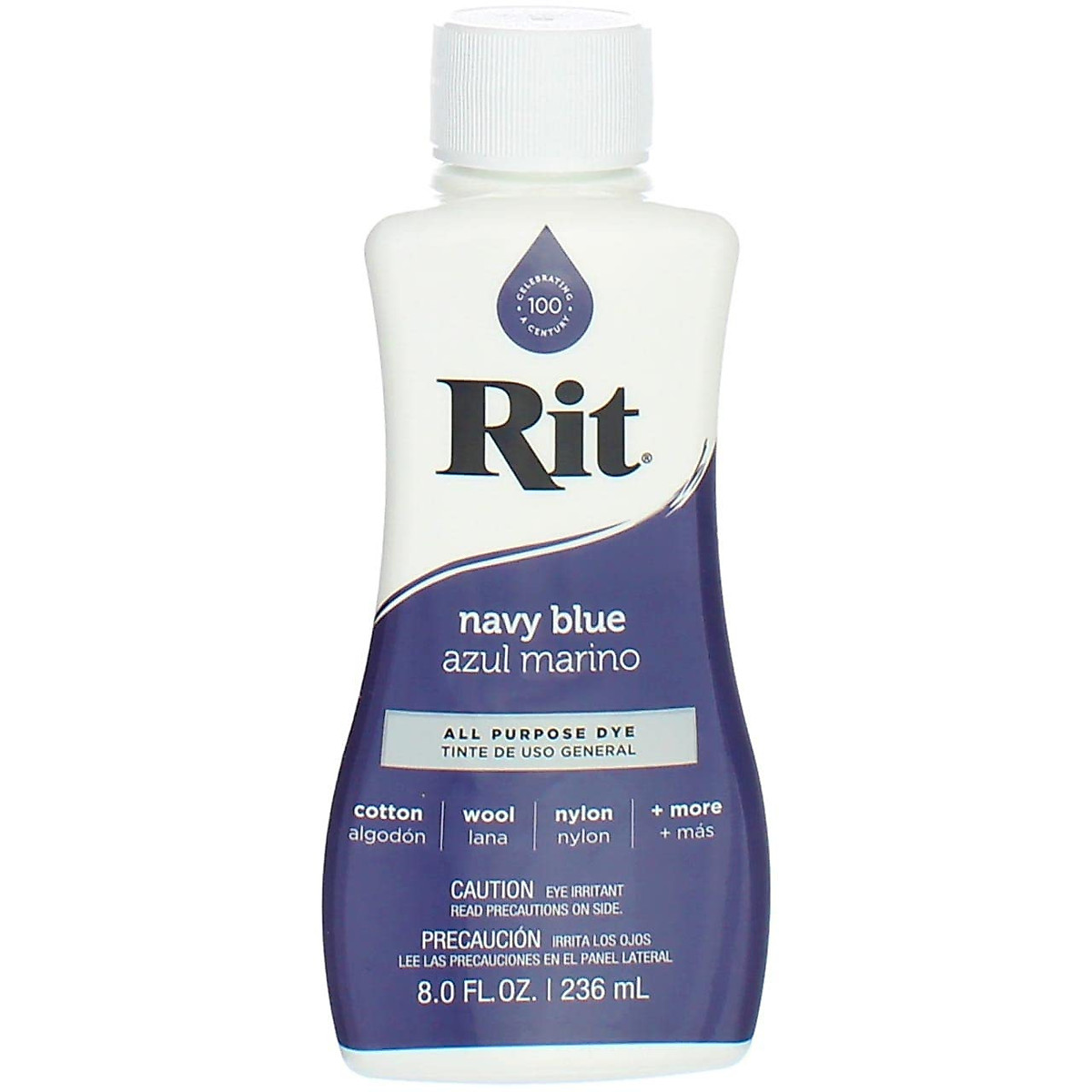 Rit Dye Liquid Dye, 8 fl oz, Navy Blue, 3-Pack