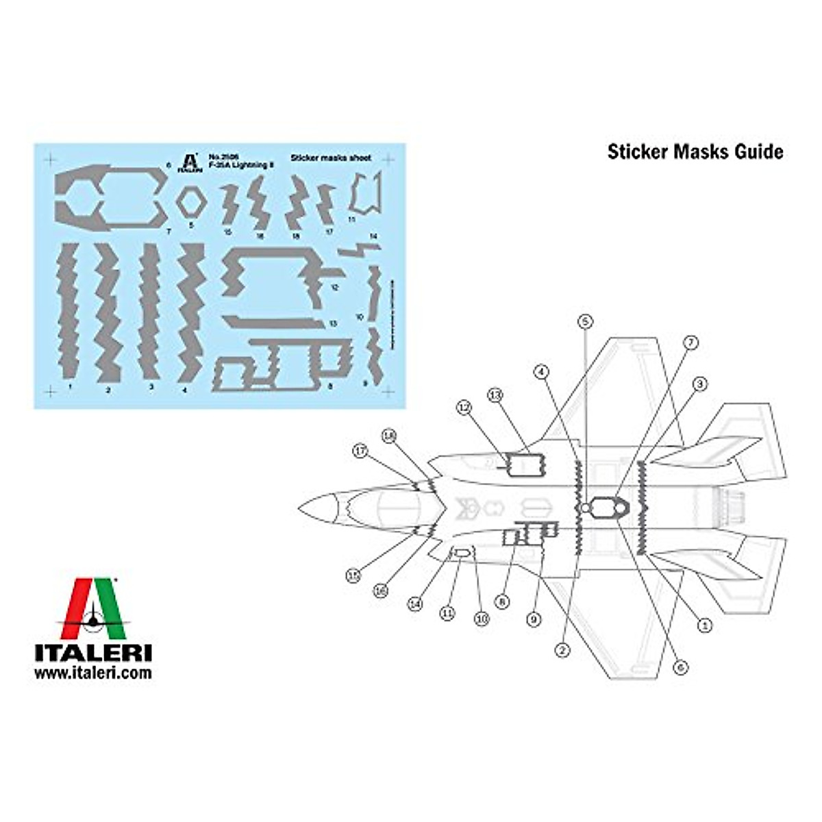 Italeri 2506 Beaker 1: 32 Scale Lockheed F 35 Lighting II Aircraft