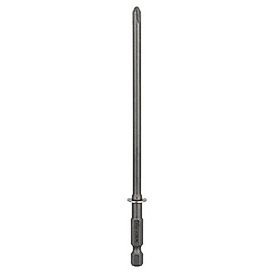 Bosch Accessories 1x PH2 Screwdriver Bit Extra Hard (for Softwood, Stainless Steel, 145 mm, 1/4'' Hex, Accessories for Screwdrivers, Drill Drivers)