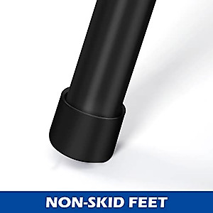 Blanket Ladder Decorative Towel Rack Holder for Bathroom, Wall Leaning Metal Drying Quilt Stand for Living Room Bedroom Farmhouse Home Decor, Gift for Women Mom Mother Her Wife - Black