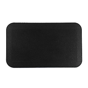 Playsafer Playground Safety Rubber Wearmat for Swingsets and Slides - 1" Thick X 24" W X 40" L (1 Pack, Black)