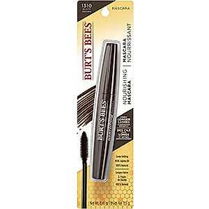 Burt’s Bees 100% Natural Nourishing Mascara, Black Brown - 0.4 Ounce