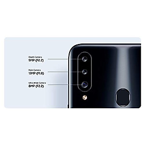 Samsung Galaxy A20s A207M 32GB DUOS GSM Unlocked Phone (International Variant/US Compatible LTE) - Black