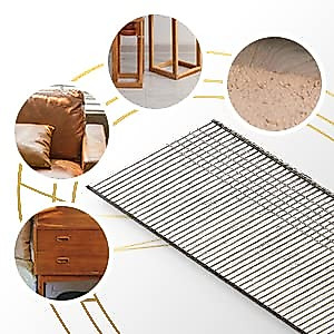 meite F25 18 Gauge 1-Inch Galvanized Brad Nail Ideal for Upholstery, Trims, Molding, Woodworking 5,000 PCS/Box (1 Box)