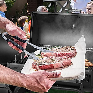 Gifts for Men - BBQ Grilling Set, 4 Piece Set - Heavy Duty Stainless Steel, Outdoor and Indoor Use, Perfect for Music Lover (Guitar)