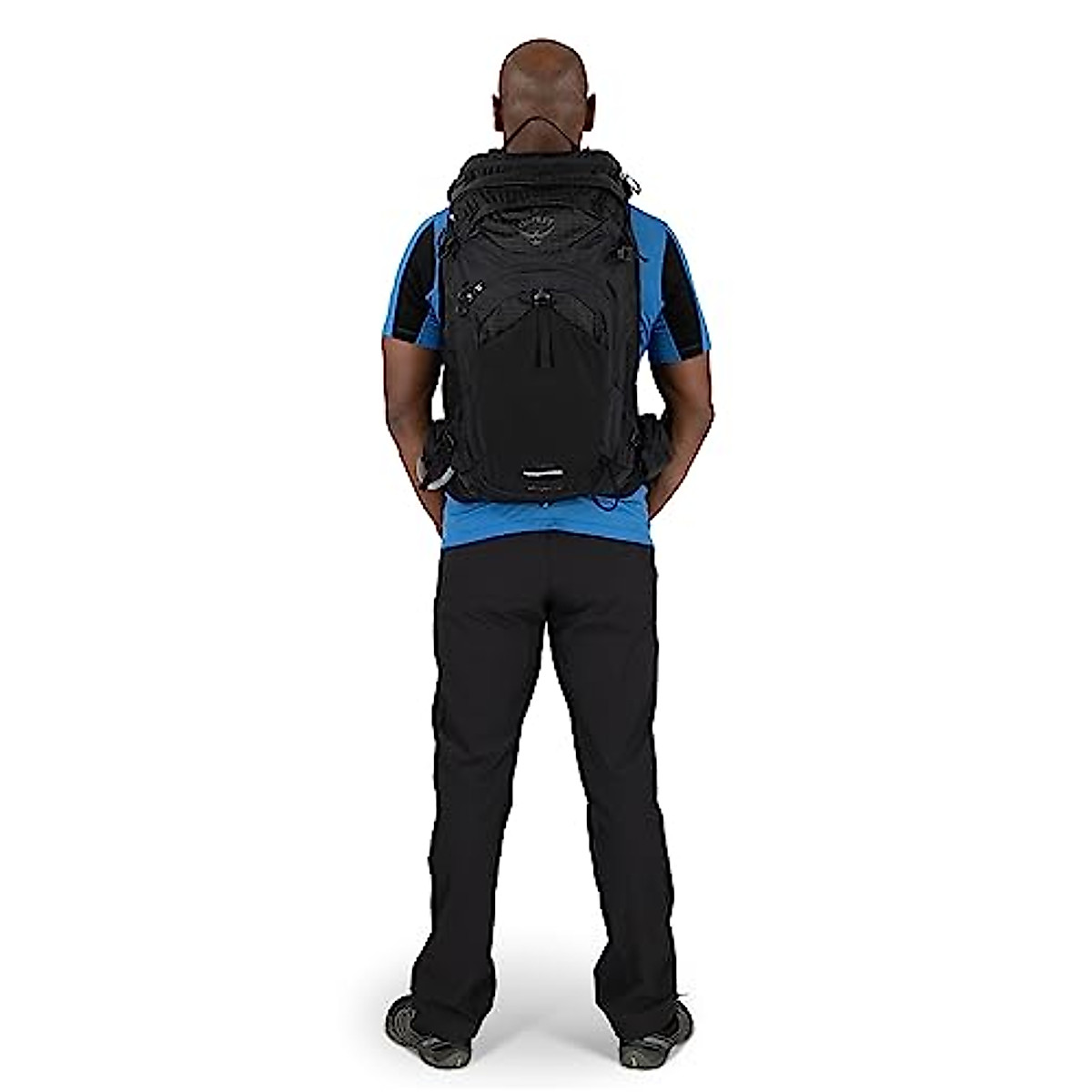 Osprey Manta 34L Men's Hiking Backpack with Hydraulics Reservoir, Oak Leaf Orange, One Size